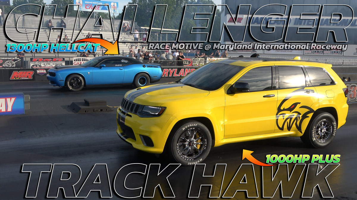 1300hp hellcat vs Track Hawk 1000hp Plus Drag race – IMPORT2RACE