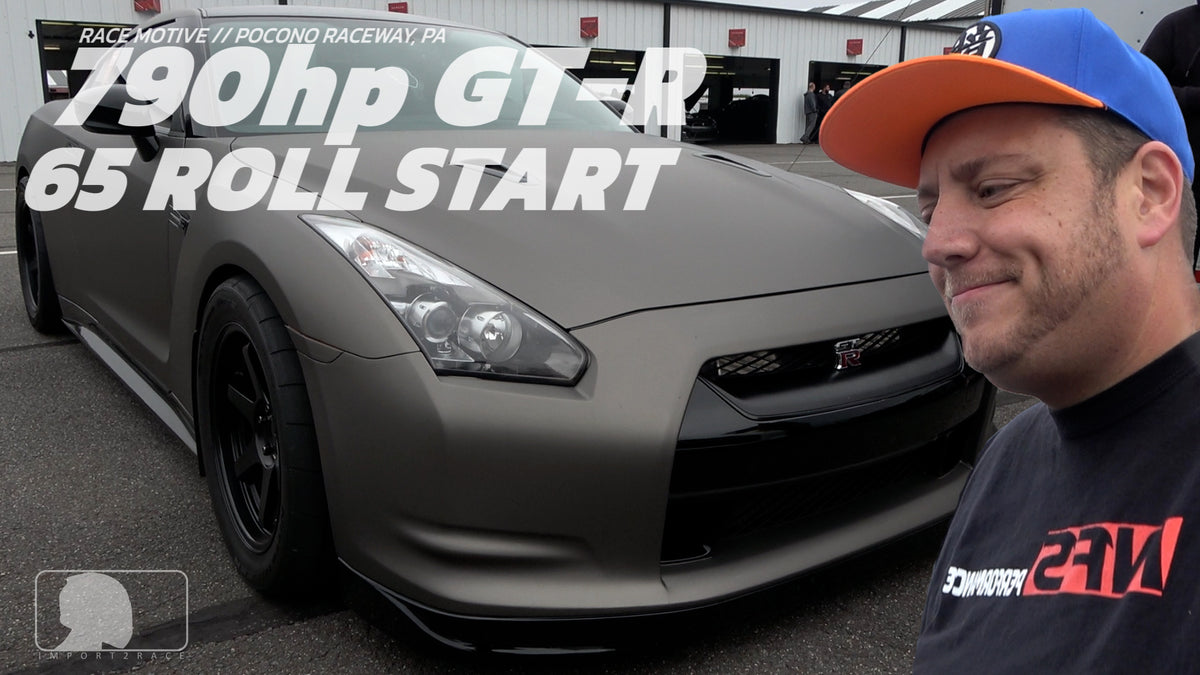 790hp GT-R 65mph Roll Start – IMPORT2RACE