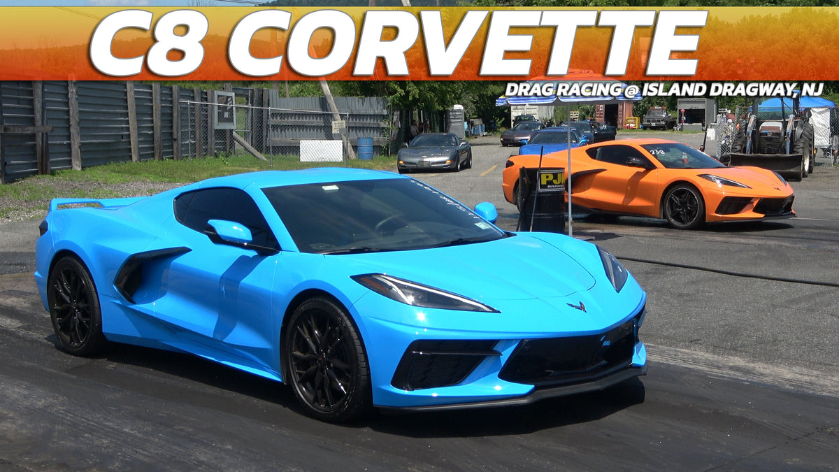 C8 Corvette vs C8 Corvette Drag Racing @ Island Dragway – IMPORT2RACE