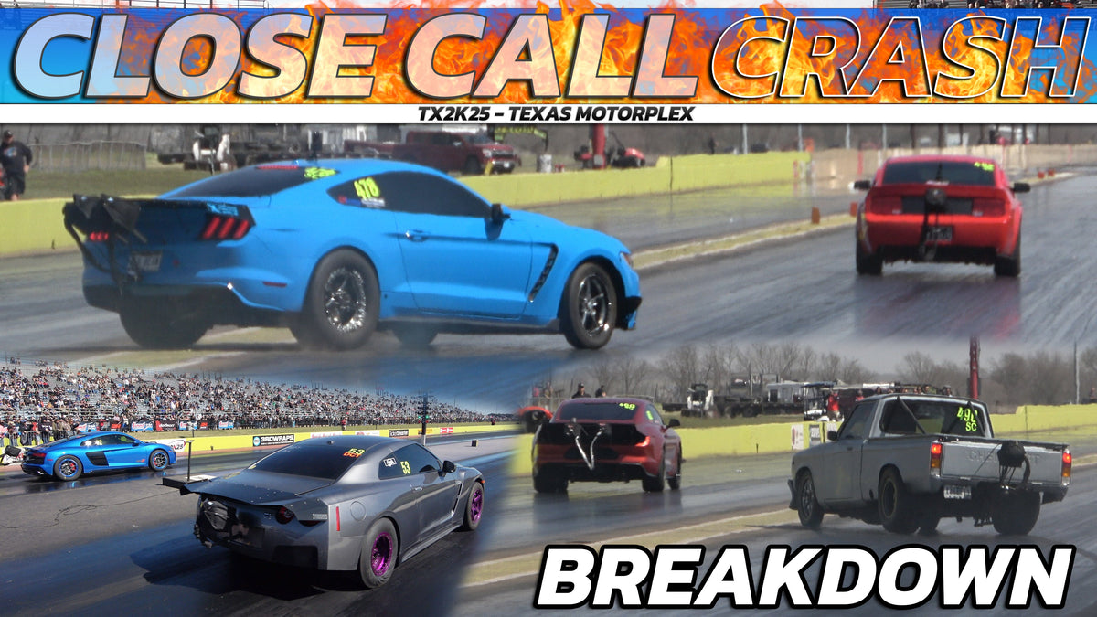 TX2K25 CHAOS: Mustang, GTR, Supra GR & Chevy Luv — Close Calls & Break ...