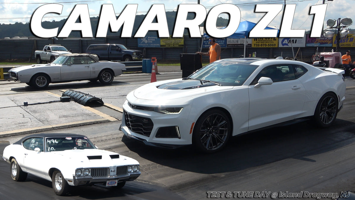 Camaro ZL1 vs Camaro & Oldsmobile 442 @ Island dragway – IMPORT2RACE