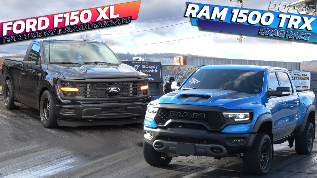 Dodge Ram TRX vs. Supercharged Ford F-150: A 1/4 Mile Drag Race Showdo ...