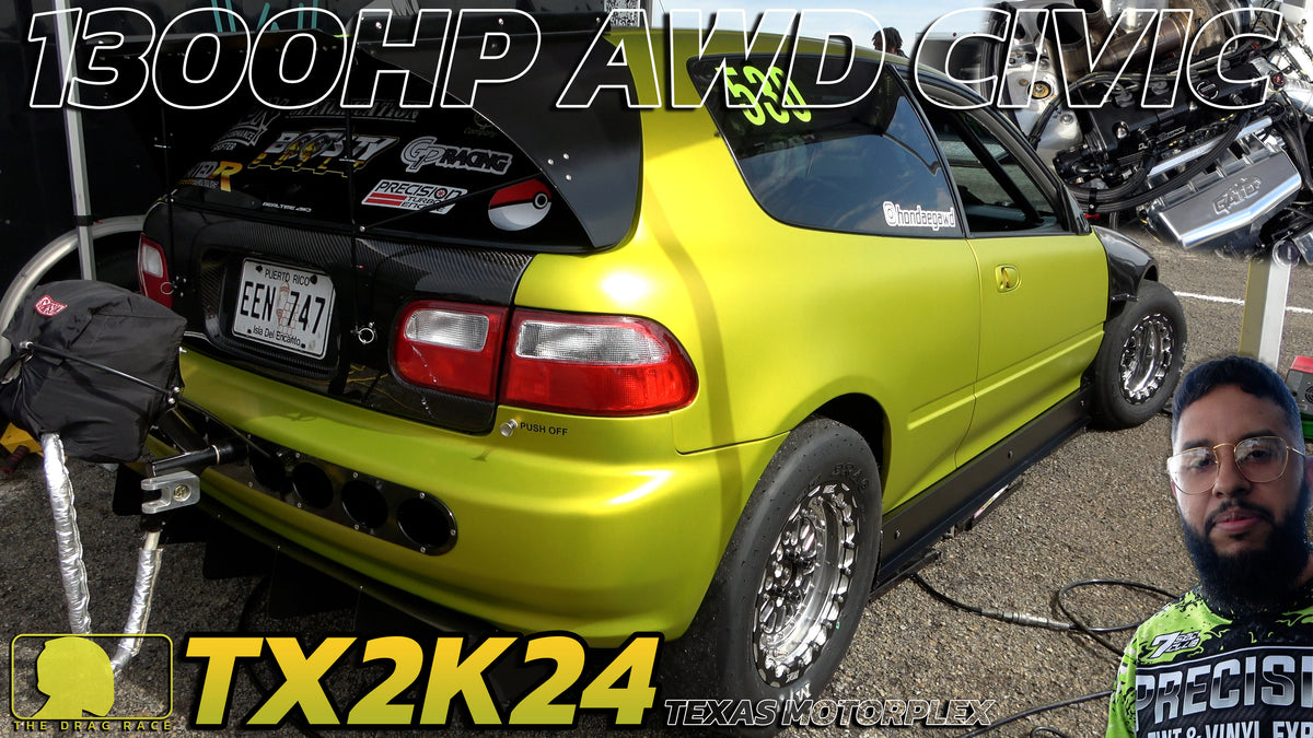 AWD Insanity! 1300hp Honda Civic Runs 7sec at TX2K24! – IMPORT2RACE